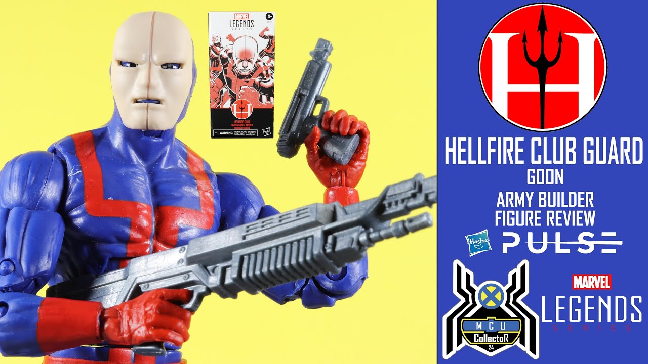 Marvel Legends HELLFIRE CLUB GUARD Goons Army Builder Pulse Exclusive ...