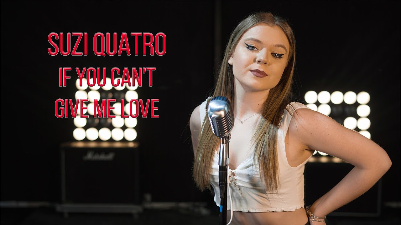 SUZI QUATRO - If You Can't Give Me Love; Cover by Daria Bahrin - YouTube