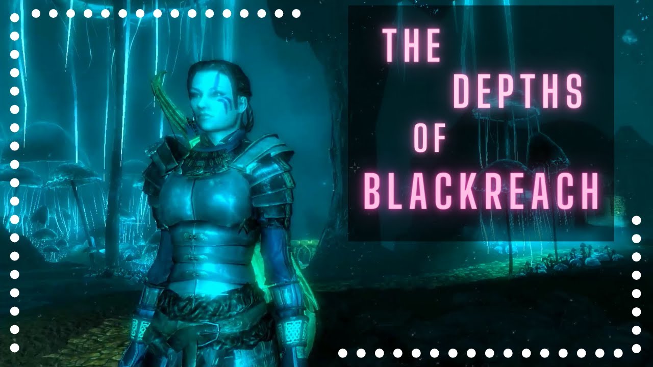Skryim Part 75 Exploring Blackreach - YouTube