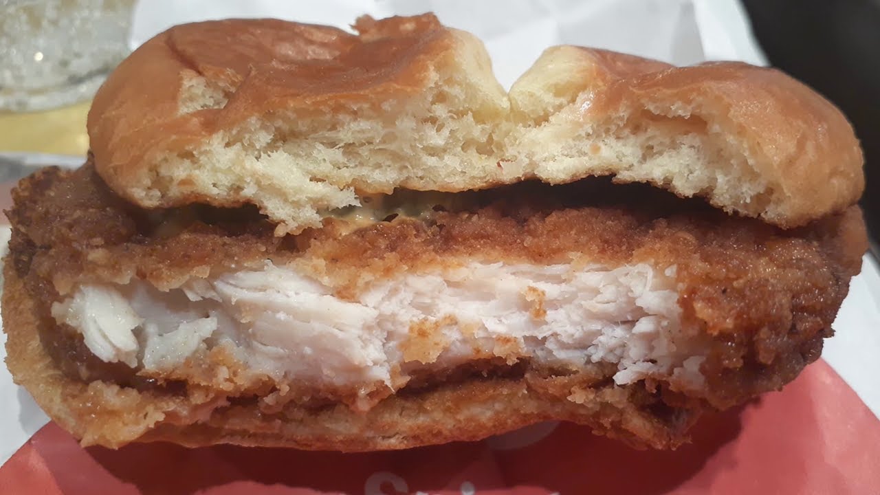 McDonald's Spicy McCrispy, French Fries & Sprite - YouTube