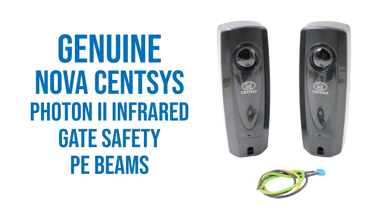 Genuine Nova Centsys Photon II Infrared Gate Safety PE Beams Video ...