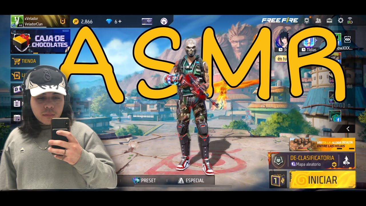 ASMR De Free Fire (cuenta veterana) - YouTube