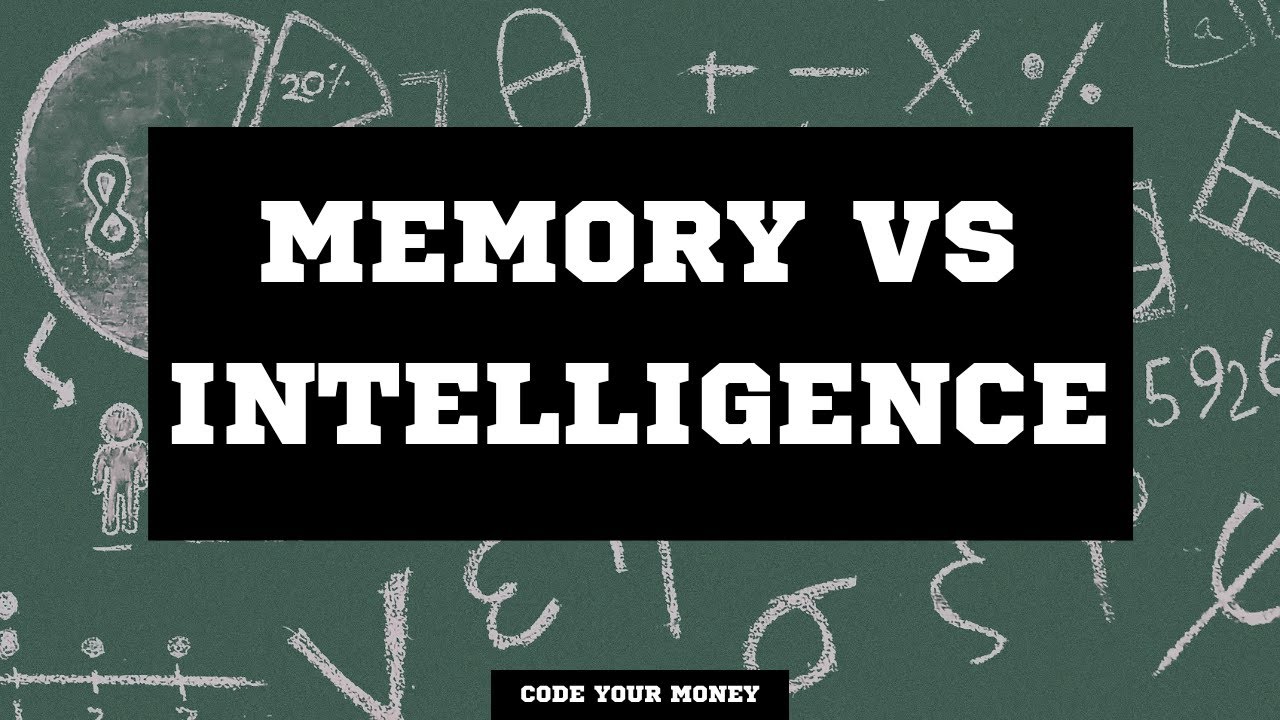 Memory V/s Intelligence. #learning #tech - YouTube