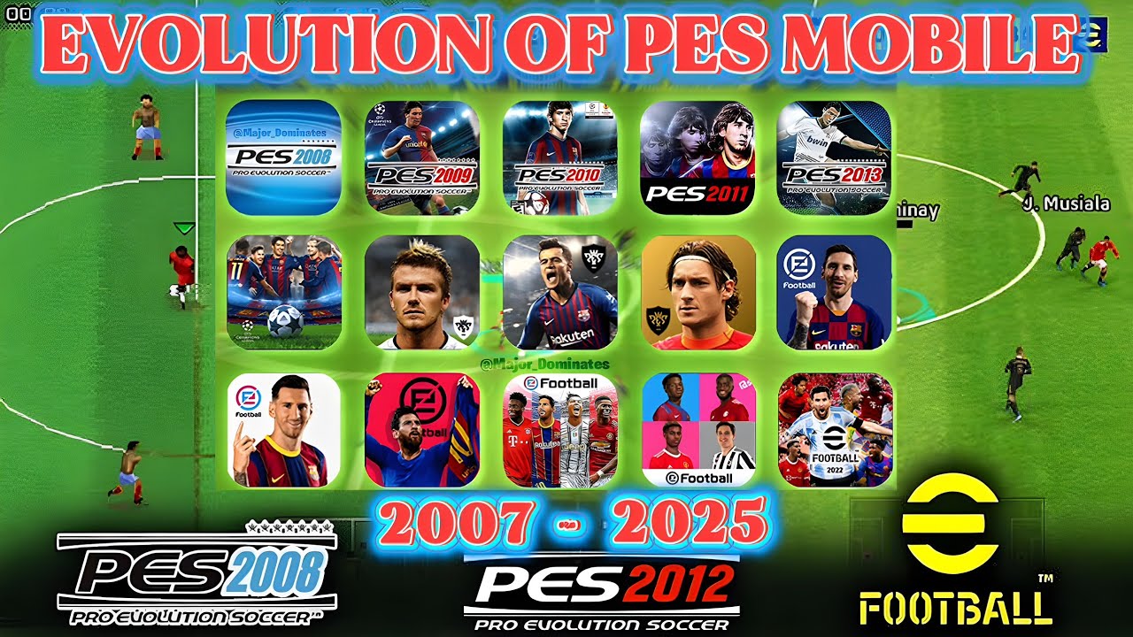 The Evolution of PES Mobile: From 2007 to 2025 ! - YouTube