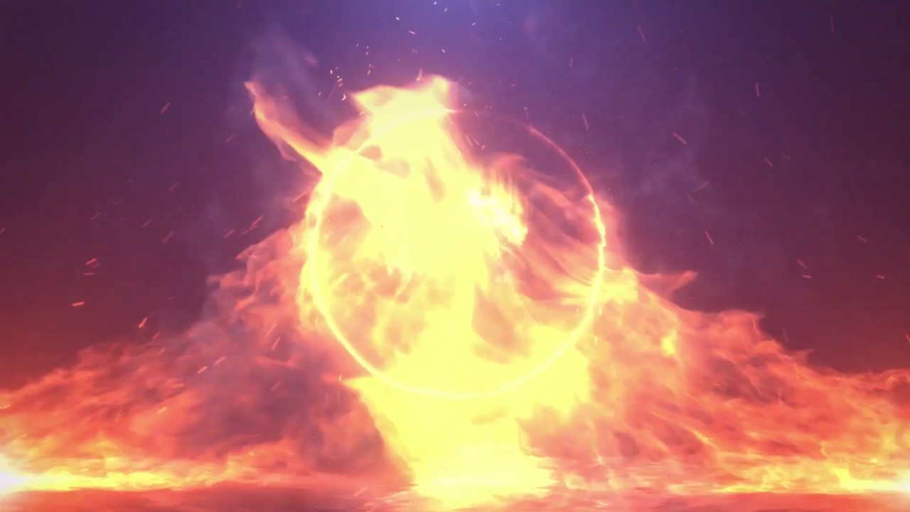 ID#14 Fire Logo Animation - YouTube