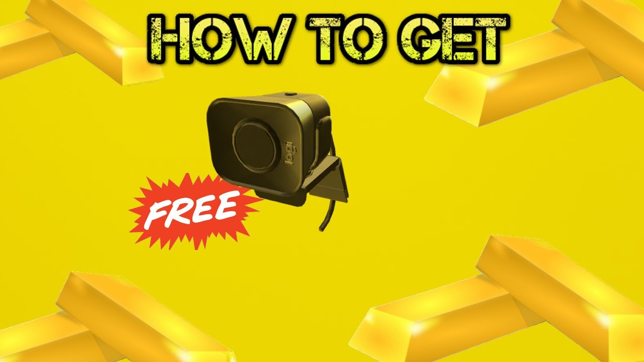 ROBLOX EVENT(HOW TO GET (GOLD) Logitech StreamCam) - YouTube