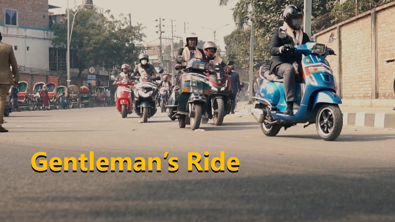 Gentleman's Ride 2024 | Bangladesh Vespa Community! - YouTube