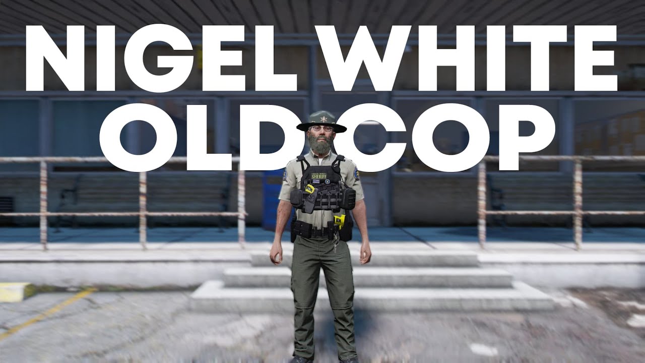 Nigel "Old Cop" White - CUSTOM PED [ FIVEM PED ] - YouTube