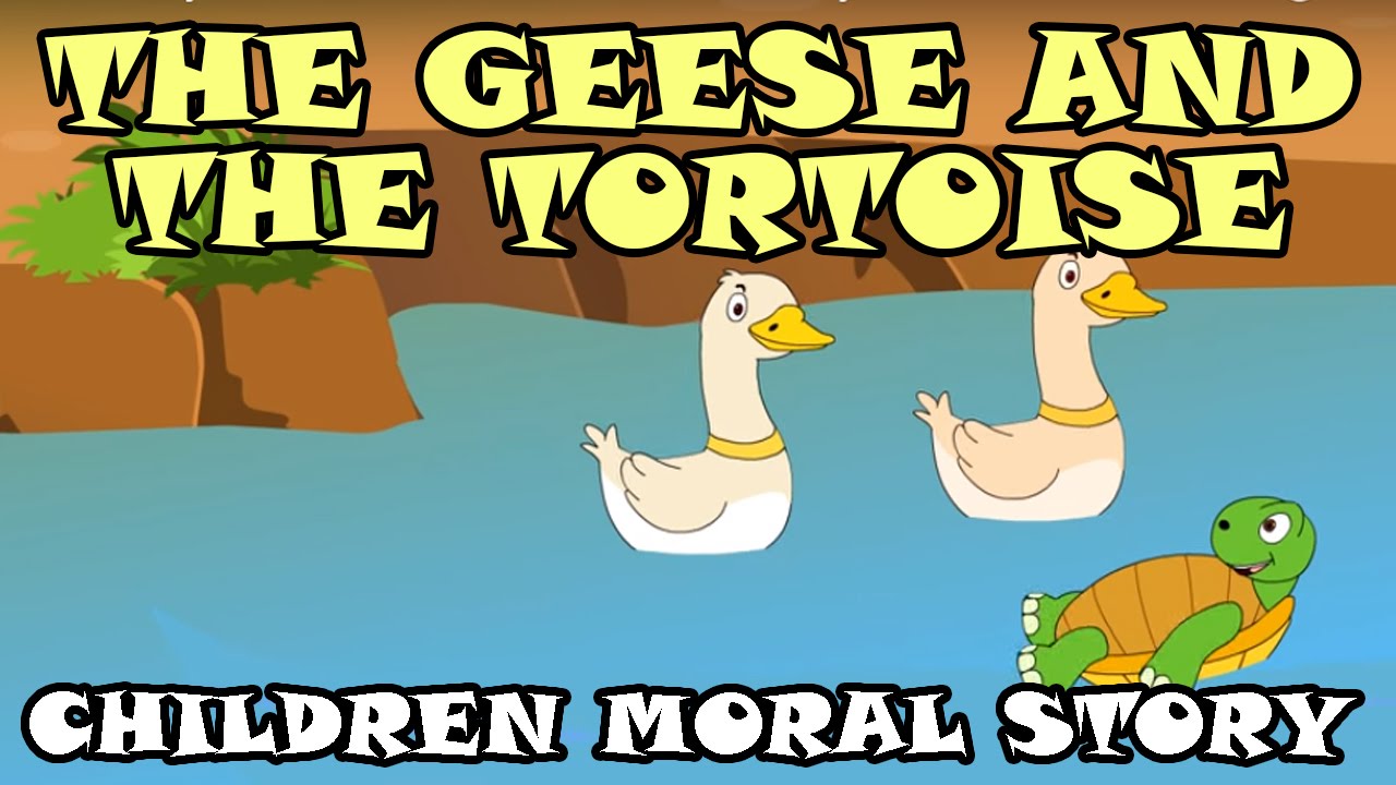 The Geese and the Tortoise - Children Moral Story - Animal & Bird ...
