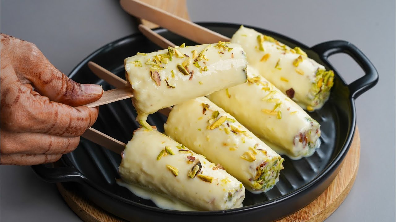 This Is The Best Homemade Kulfi I Have Ever Tasted | Badam Malai Kulfi ...