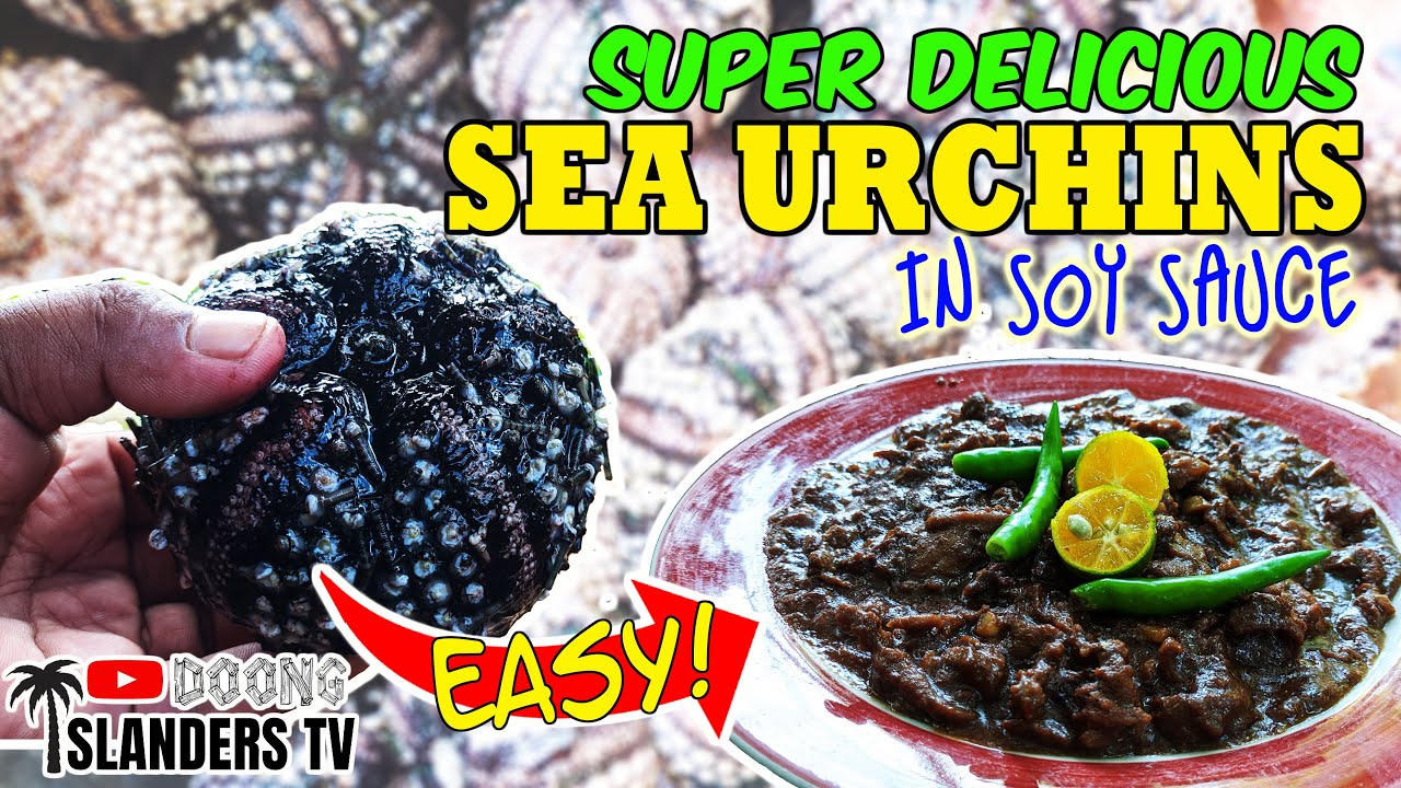 SEA URCHIN COOKING | Creamy Tuyom or Uni | Easy Recipe - YouTube