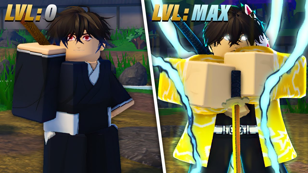 COMO IR DO LEVEL 0 AO MÁXIMO NO NOVO MELHOR JOGO DE DEMON SLAYER DO ...