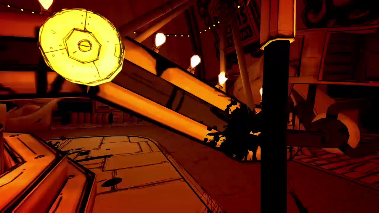 Bendy and the ink machine/ Bertrum piedmont boss fight Xbox one - YouTube