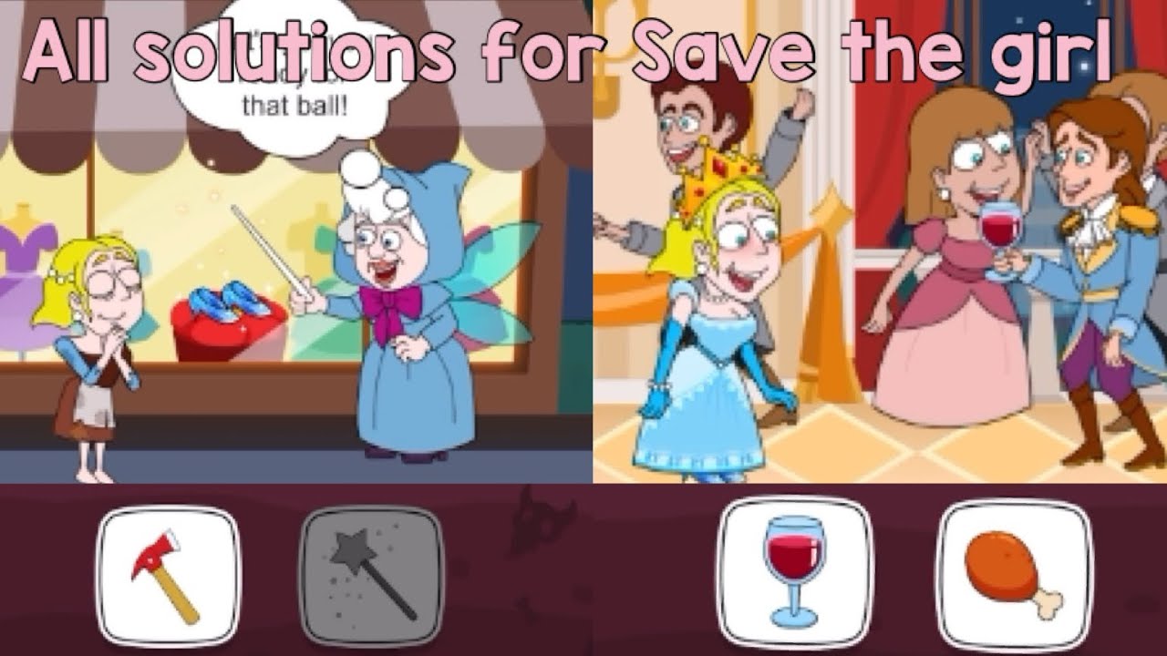 SAVE THE GIRL ALL SOLUTIONS | GAMEPLAY WALKTHROUGH - YouTube