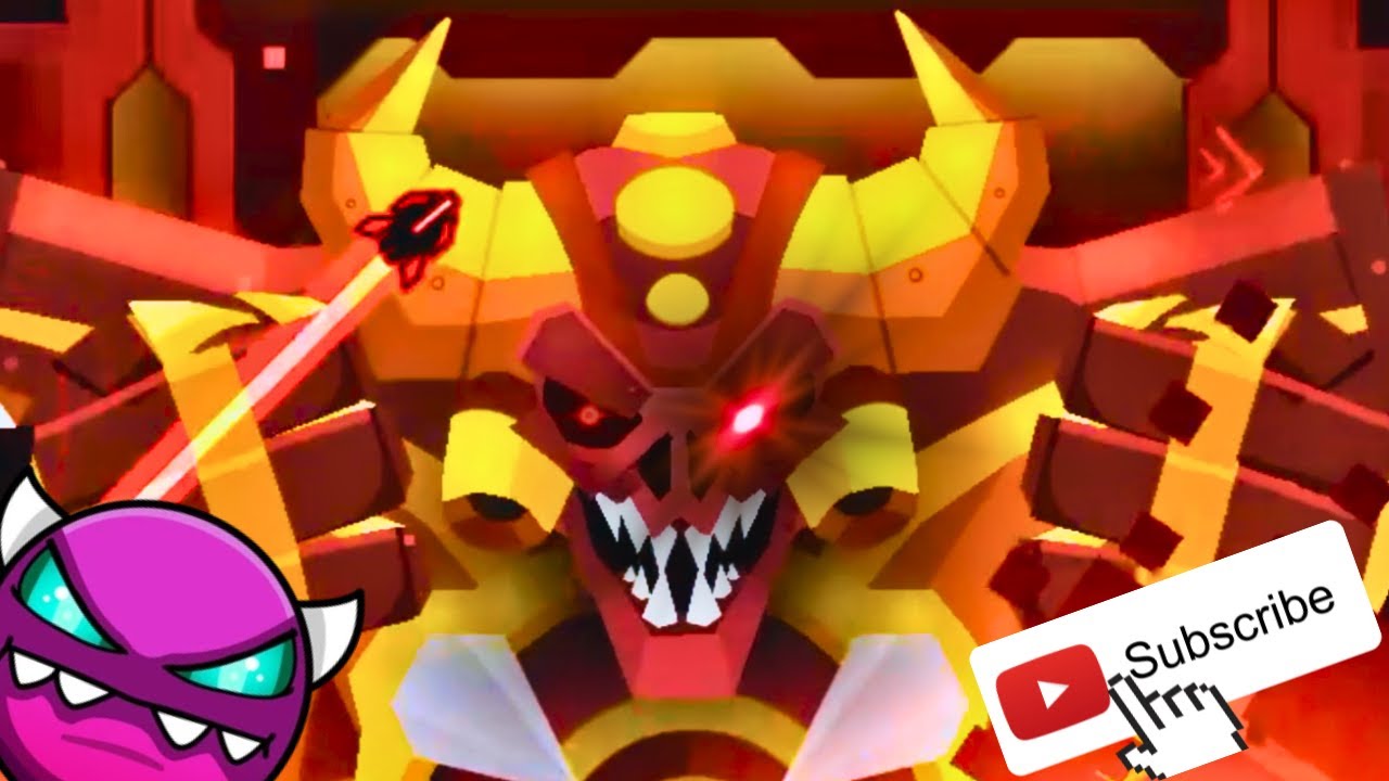 Completing the Most Chaotic Boss Level (Boom Slayer) (Geometry Dash ...