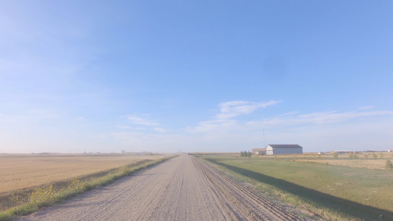 Harris Saskatchewan Canada & on... Smooth Driving from Village to ...