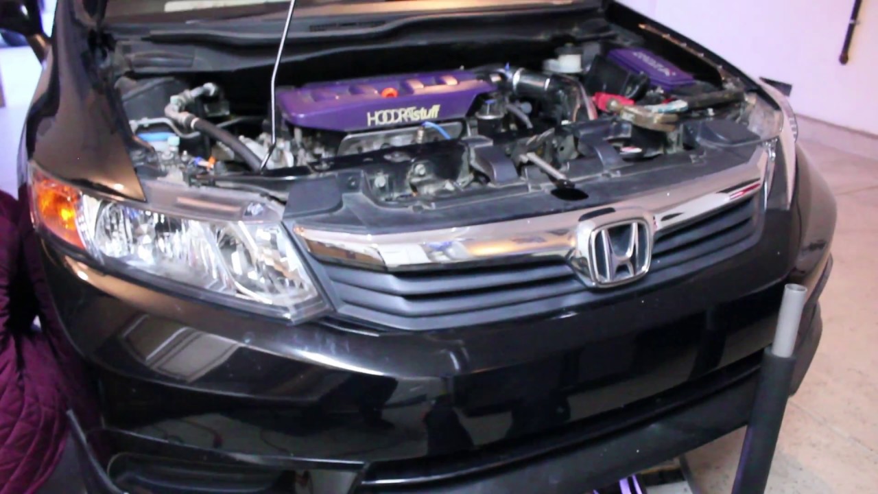 R18 Megan Header Install - YouTube