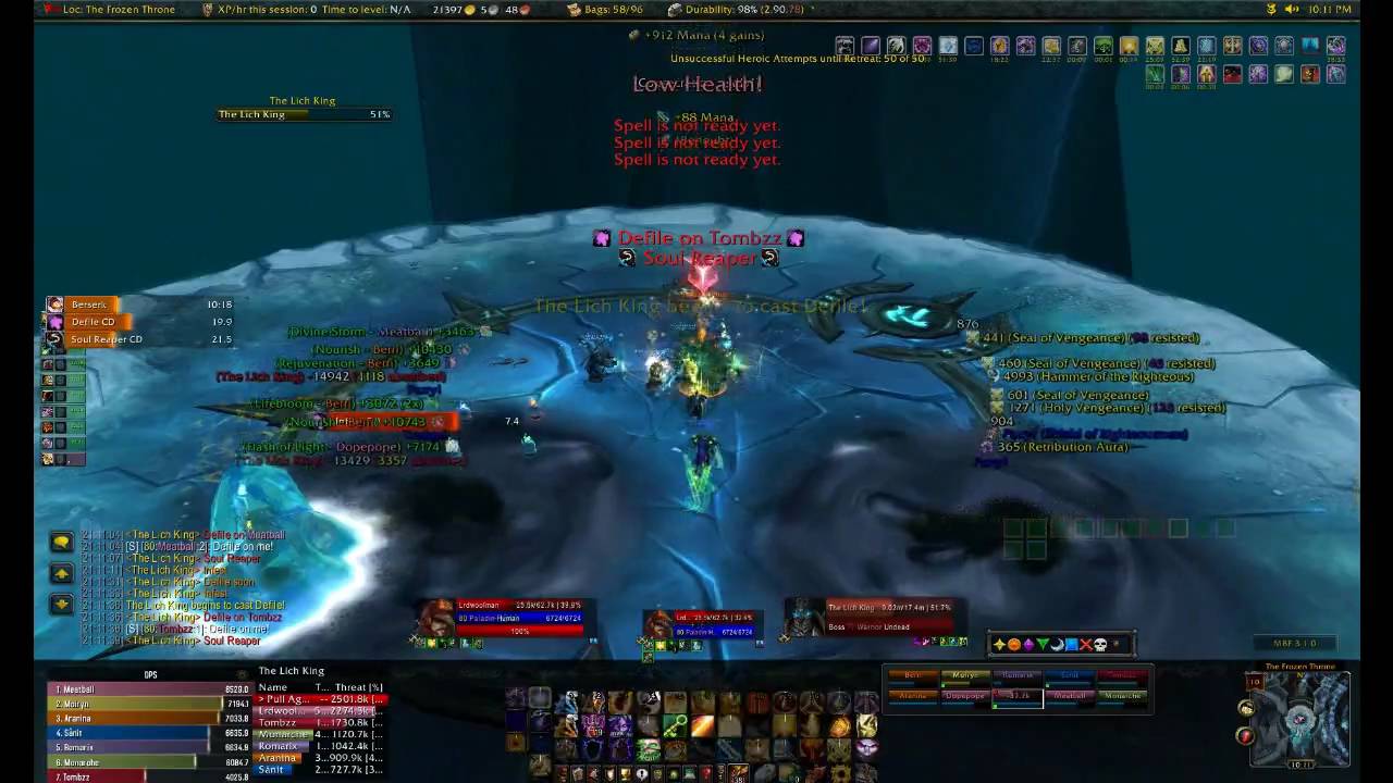 Ka Tet Corp vs Lich King 10 man Part 1 - YouTube