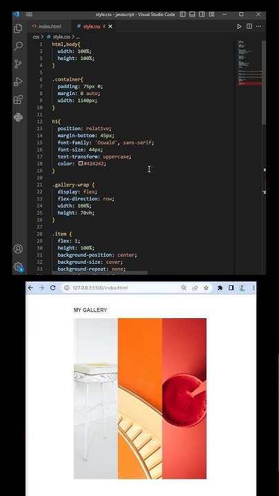 Animated Photo Gallery Using Html And Css 🤩 Coding Html5 Webdesign Htmlcss Youtube