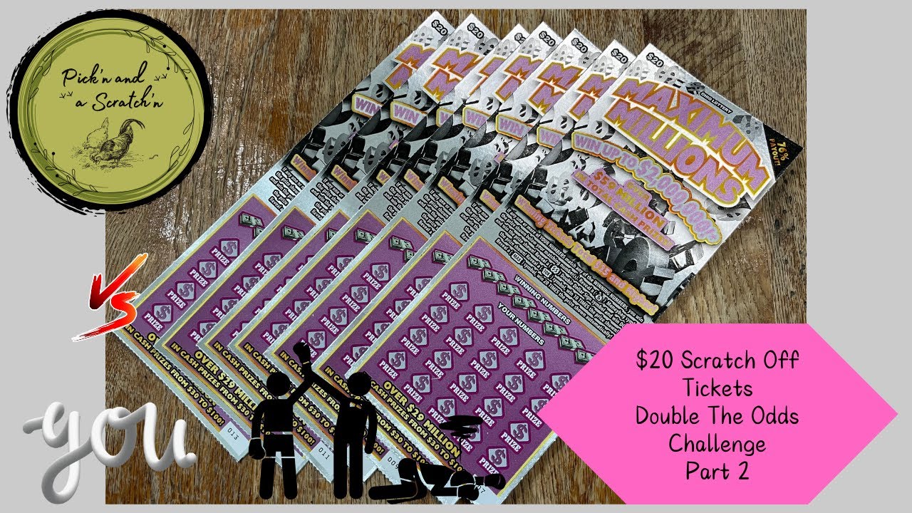 20 Ohio Lottery Scratch Off Tickets Double The Odds Challenge Part 2
