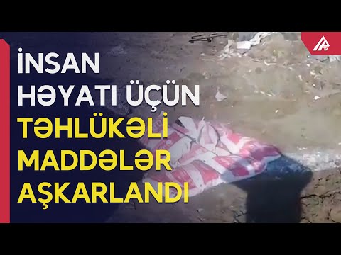 Təhlükəli kimyəvi maddələr utilizasiya edildi - APA TV