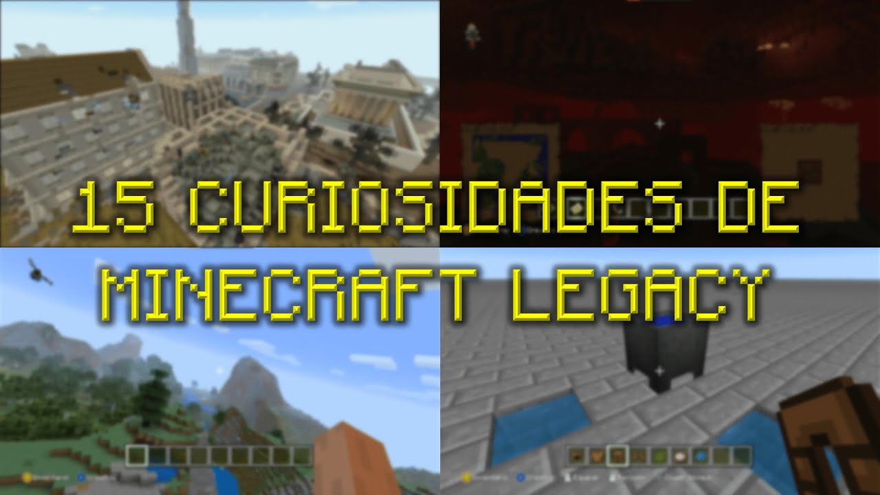 15 Curiosidades de Minecraft Legacy - YouTube