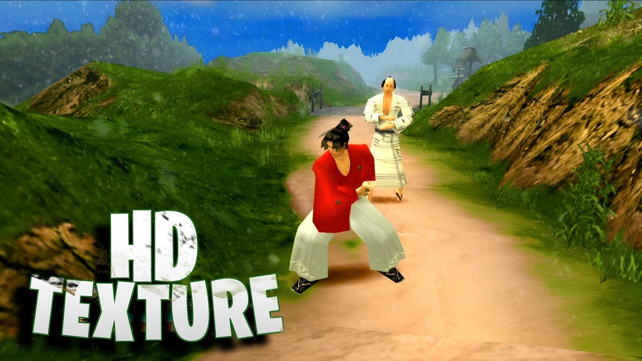 samurai dou 2 psp mod texture hd - YouTube