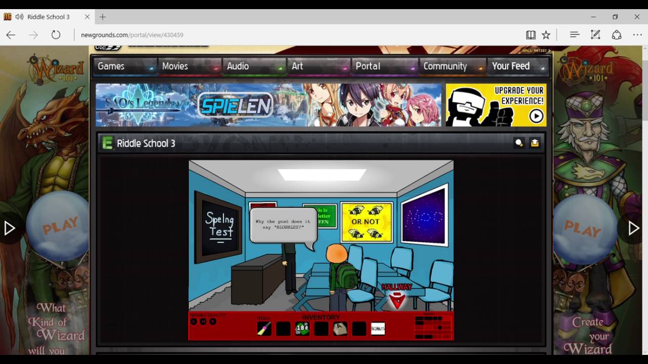 walkthrough of riddle school 3 - YouTube