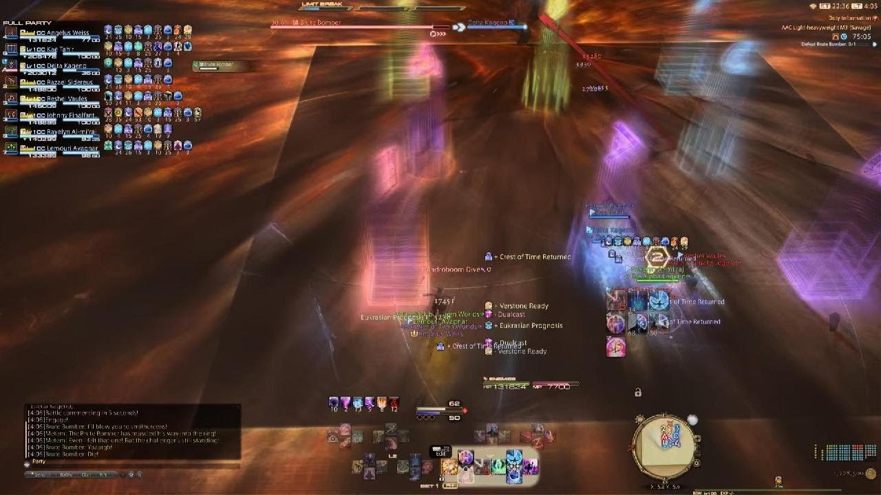 FFXIV M3S First clear - YouTube