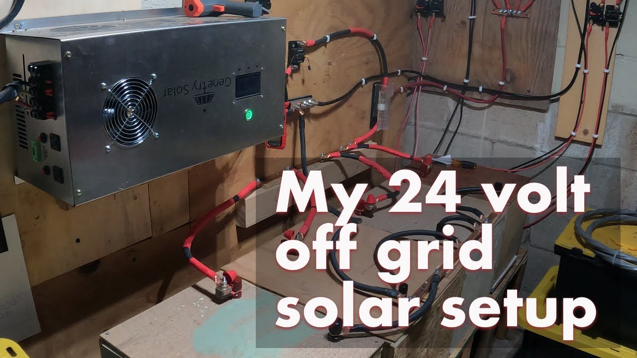 Beginner friendly and easy DIY guide to build a 24 or 48 volt off grid ...