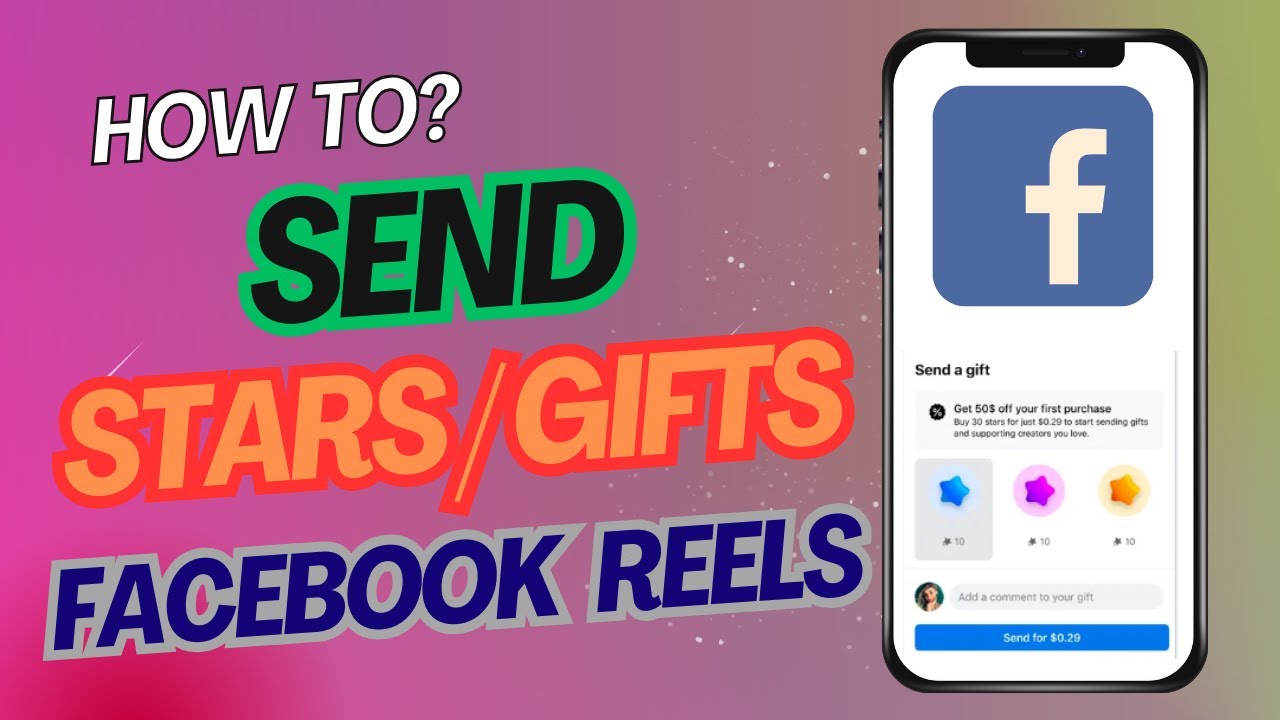 How to Send Stars or Gifts on Facebook Reels | Quick & Easy Tutorial ...