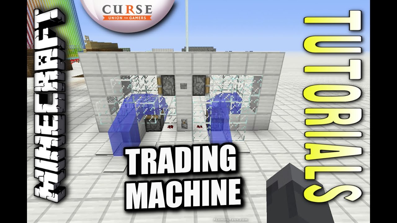 Minecraft PS4 - TRADING MACHINE - How To - Tutorial ( PS3 / XBOX ...