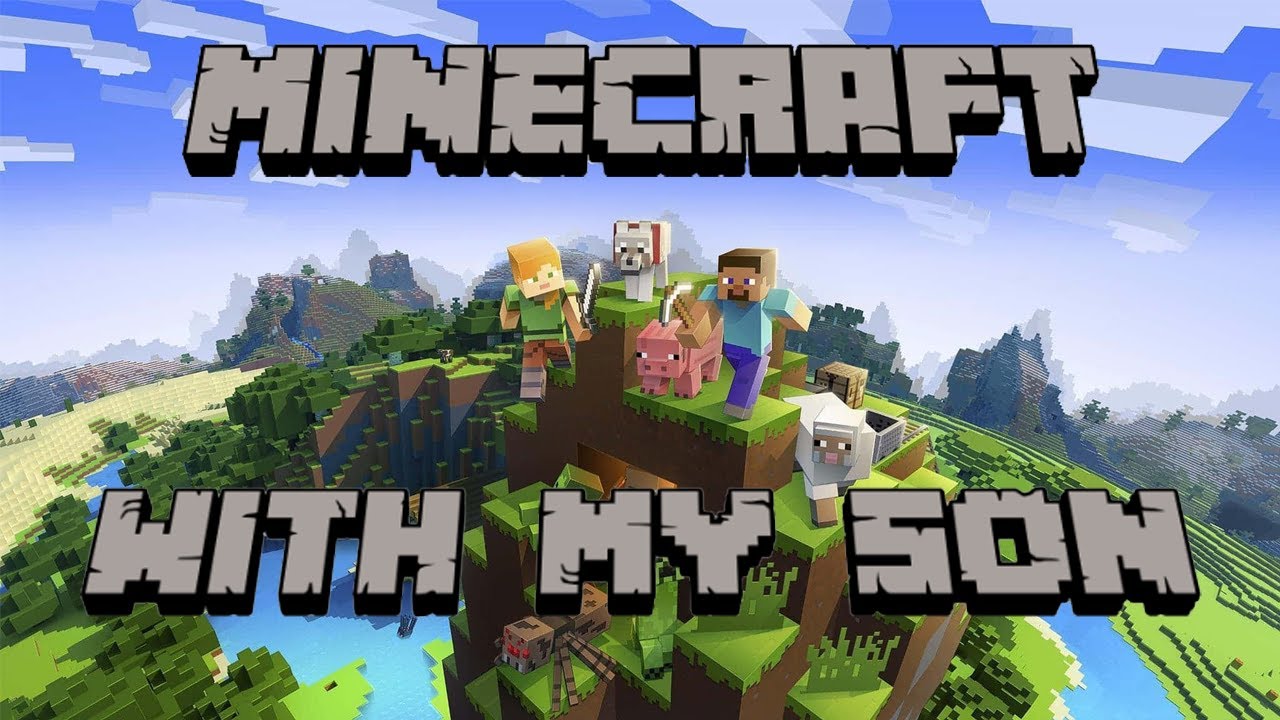 Playing Minecraft with my son - Wednesday Promise to play & stream ...
