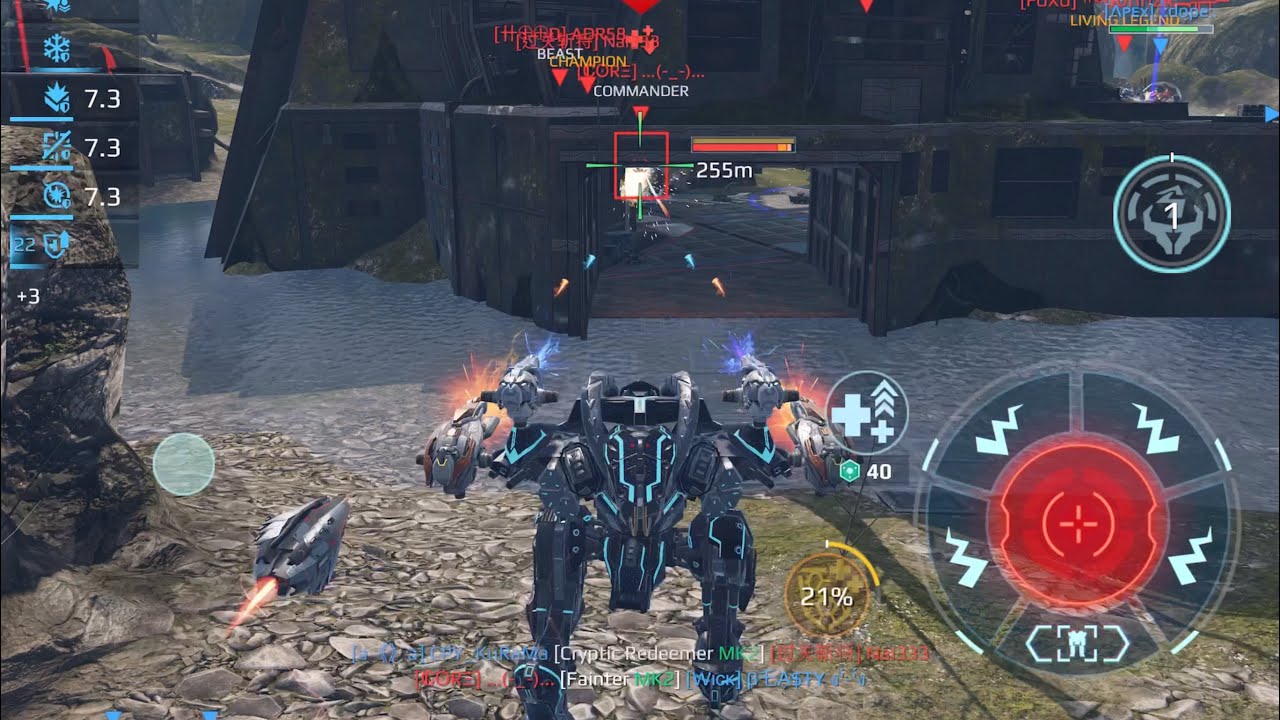 Reds try to finish this Valley with a spawn raid | War Robots gameplay ...