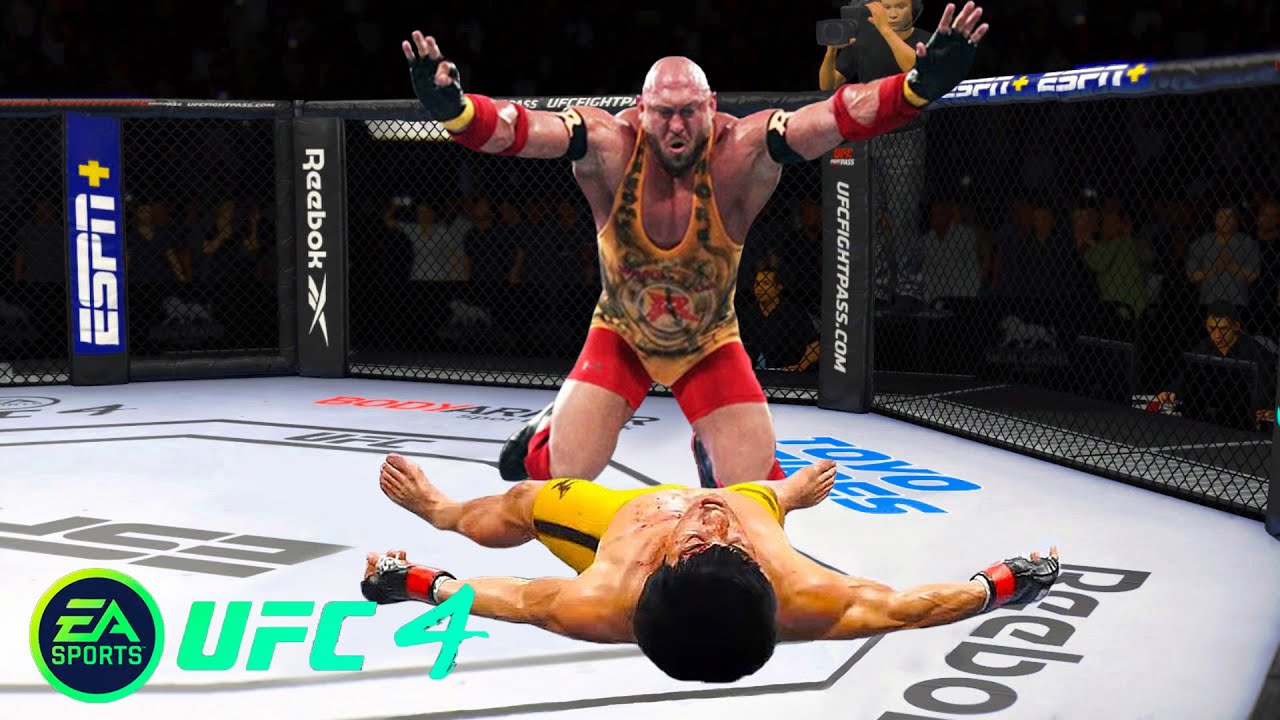 Ufc4 Bruce Lee Vs Ruffles Ryback Ea Sports Ufc 4 Ps5 Youtube