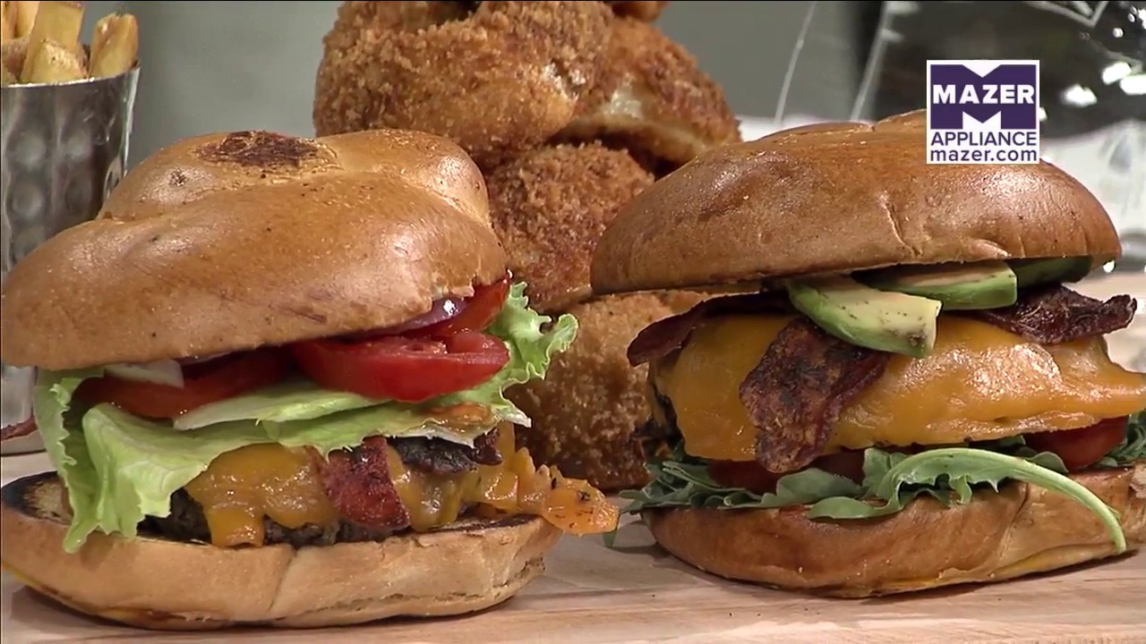 Burgers with Fleming's Steakhouse! - YouTube