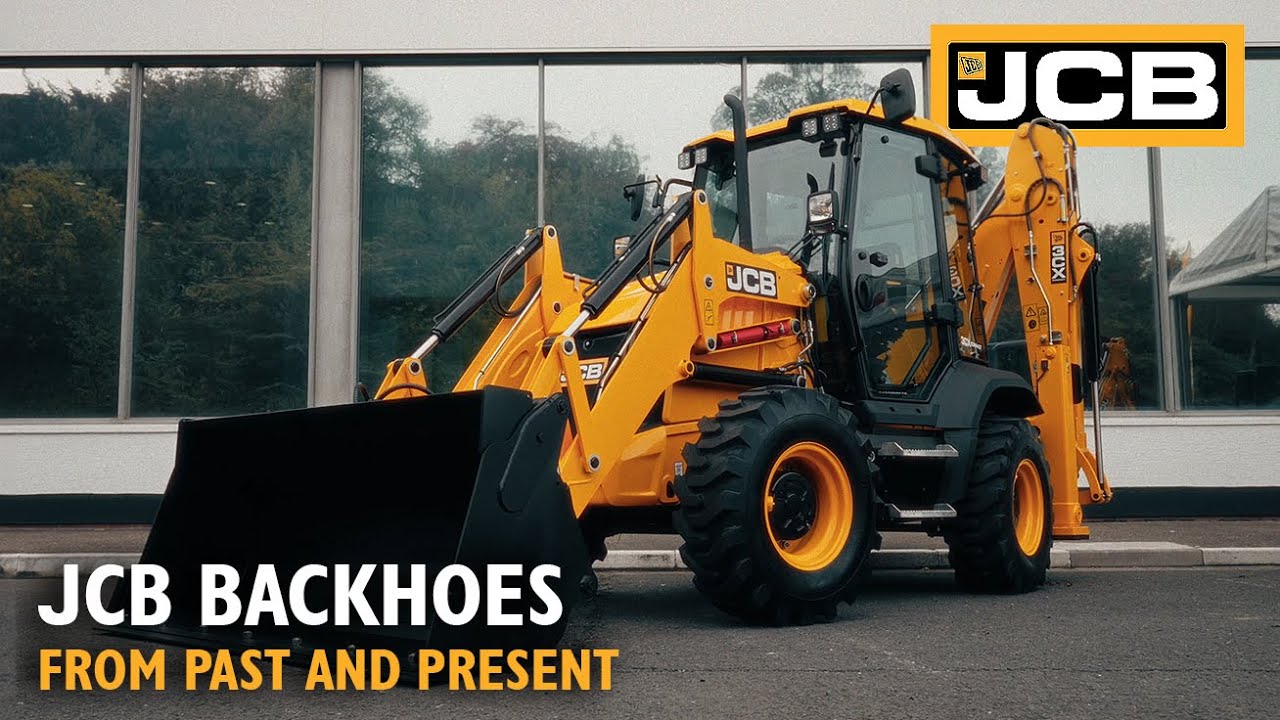 JCB backhoes from past and present | JCB Archive - YouTube