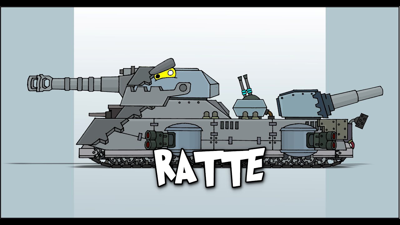 How To Draw Cartoon Tank Ratte | HomeAnimations - Cartoons About Tanks ...