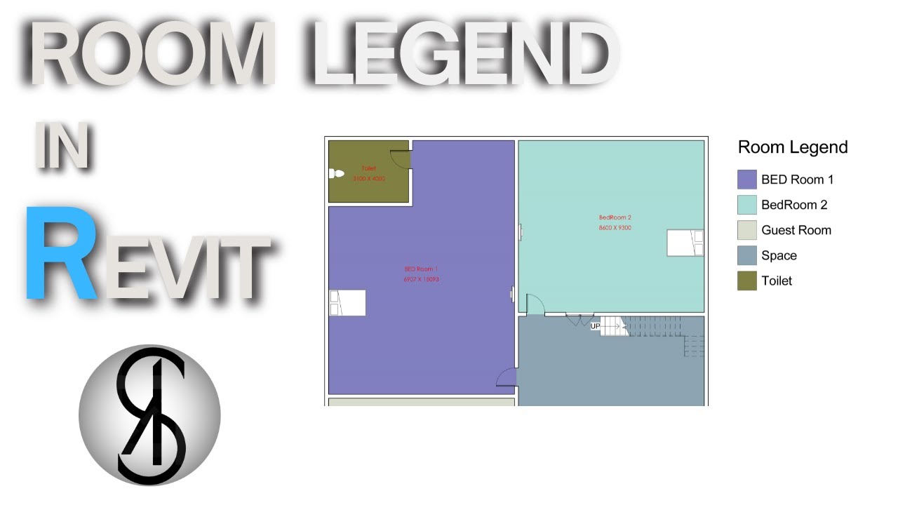 ROOM LEGEND IN REVIT I Color fill legend in revit I - YouTube