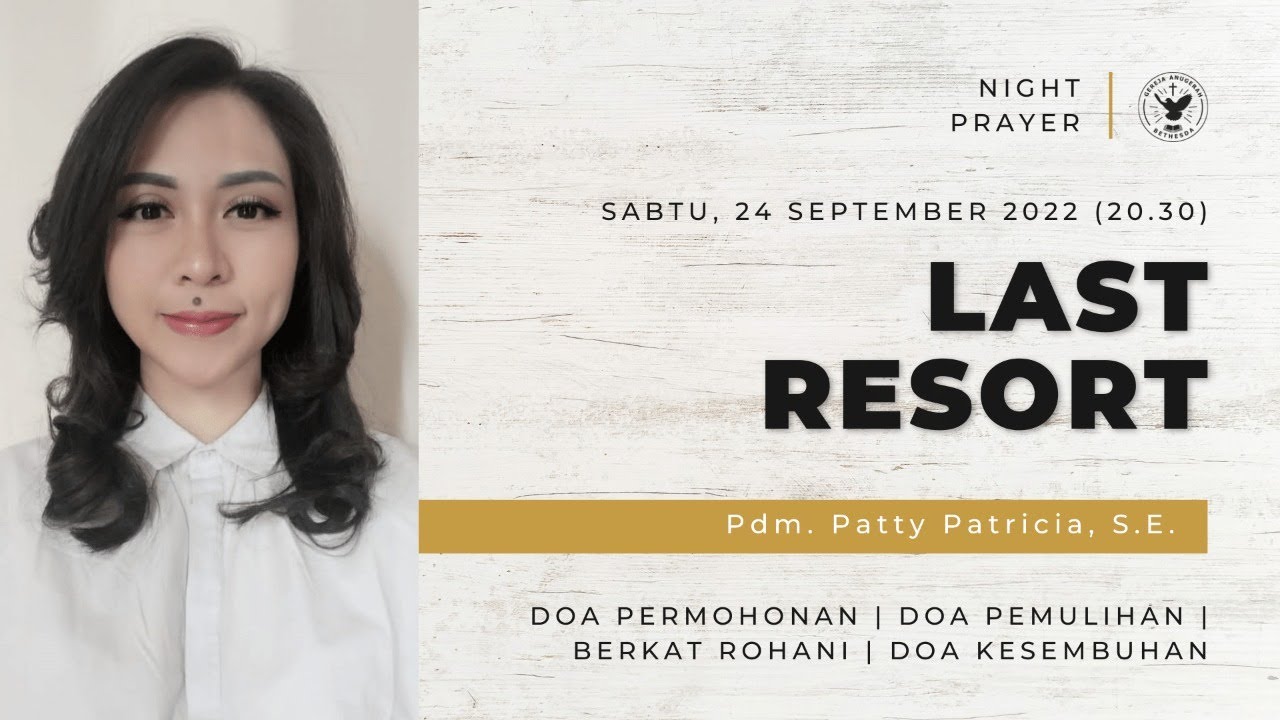 Doa Malam | Jemaat Online Gereja BEST | Pdm. Patty Patricia | Last ...