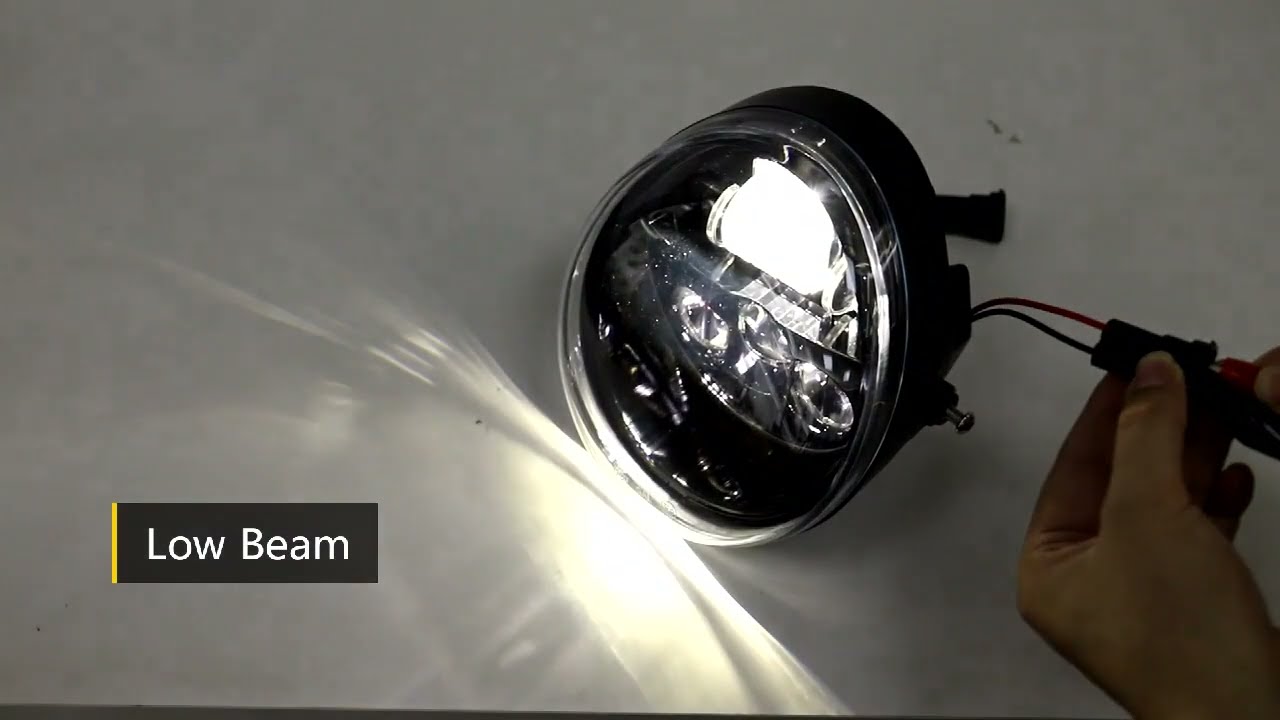 V rod Led Headlight Newest Design For Harley-Davidson Street Rod - YouTube