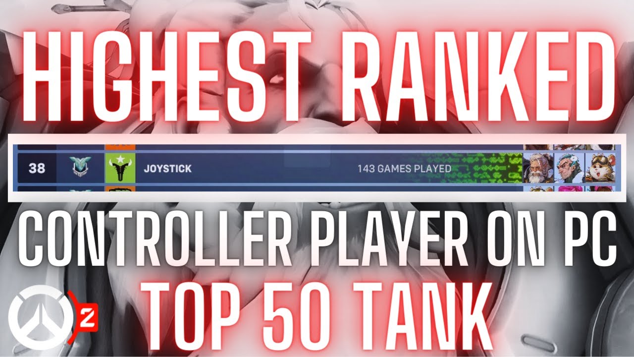 HIGHEST RANKED CONTROLLER PLAYER ON PC IN OVERWATCH 2 - YouTube