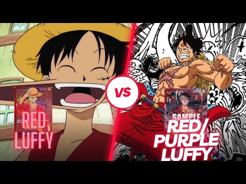 OP05 - Red Luffy vs. Red Purple Luffy - YouTube