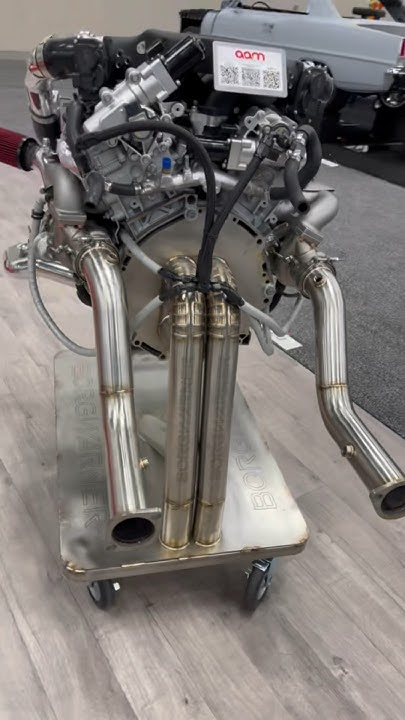 The AAM Competition Nissan 370Z Twin Turbo System featuring Borg Warner EFR Turbos! #prishow ...