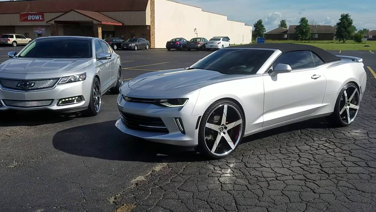2014 Impala 2016 Camaro on 24s Chi Town Derrick G - YouTube