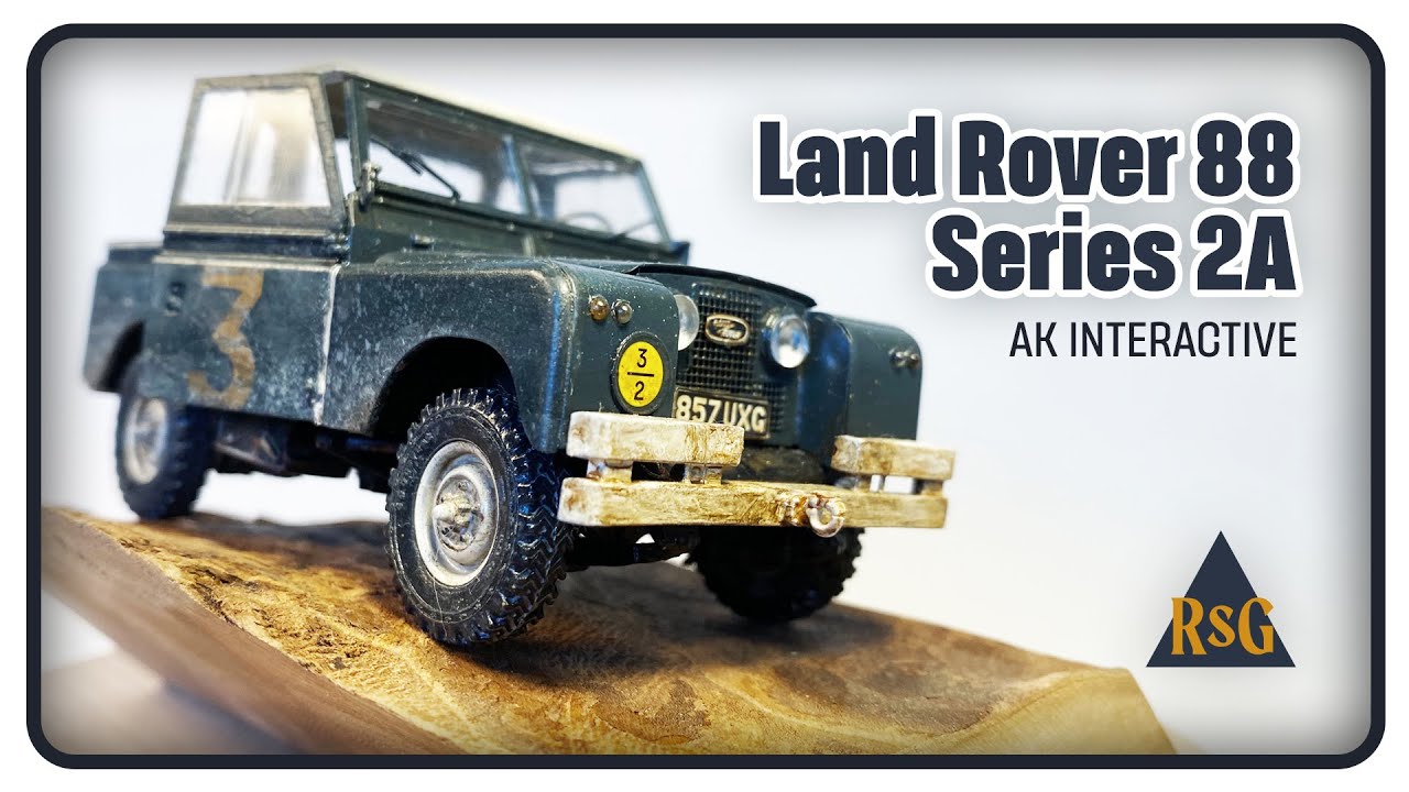 Full Build Land Rover 88 series IIA - 1/35 from AK - YouTube