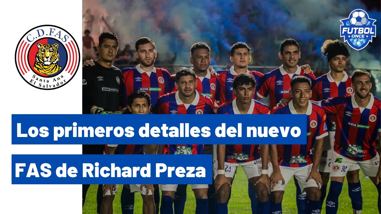 Los primeros detalles del nuevo FAS de Richard Preza - YouTube