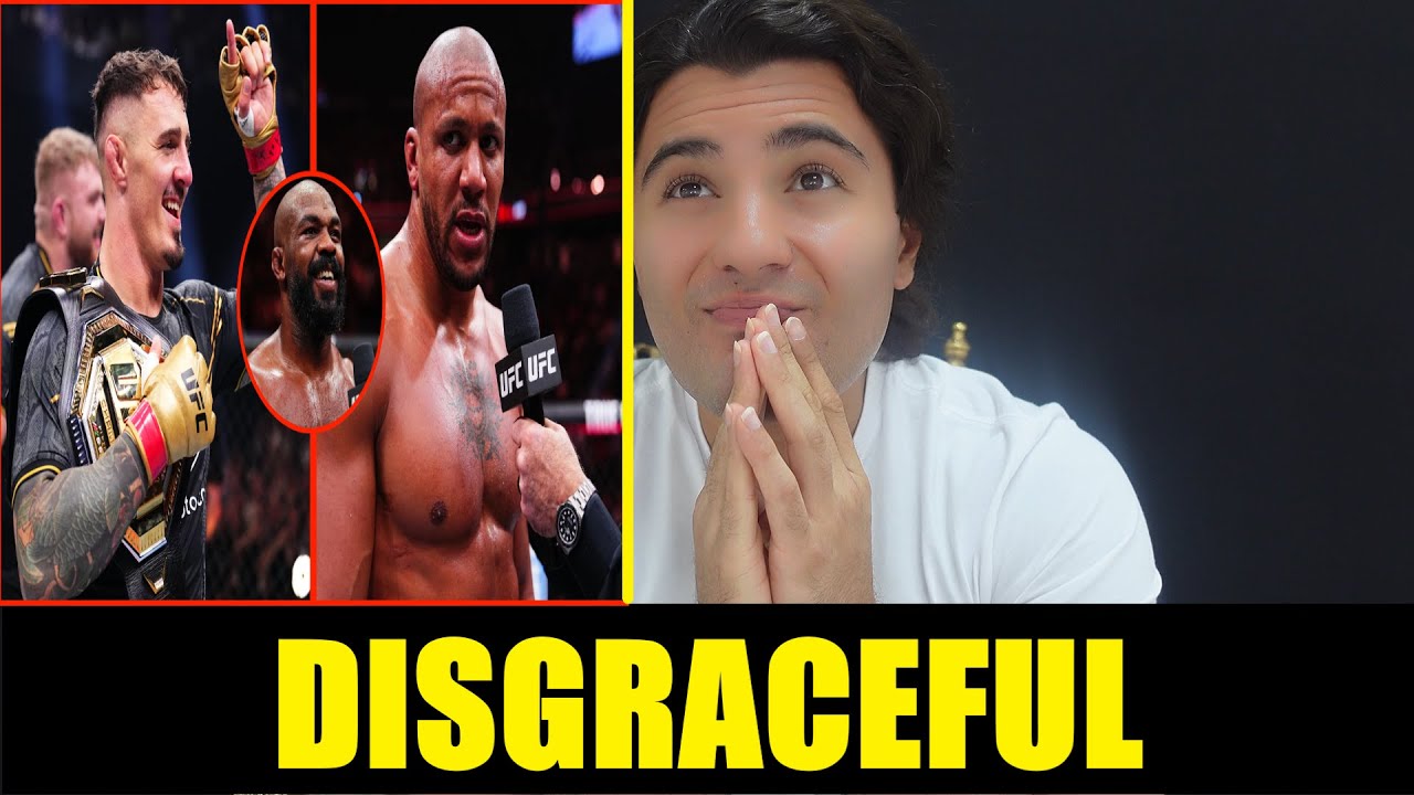 Jon Jones Is PRAYING Tom Aspinall LOSES To Ciryl Gane... - YouTube