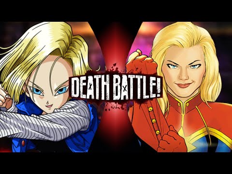 Death battle Android 18 vs Captain marvel Debunk - YouTube