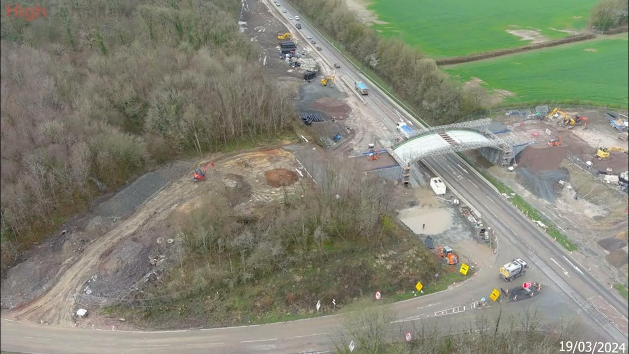 North Devon Link Road, March 2024 - YouTube